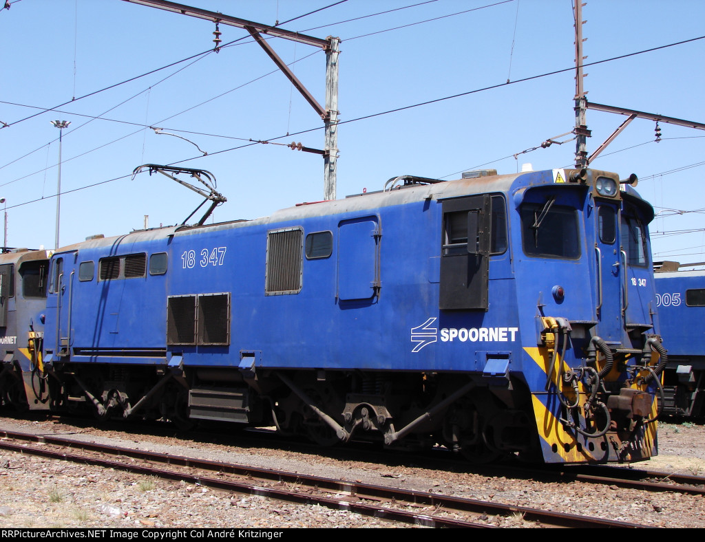Spoornet Class 18E 18-347 (Series 1)